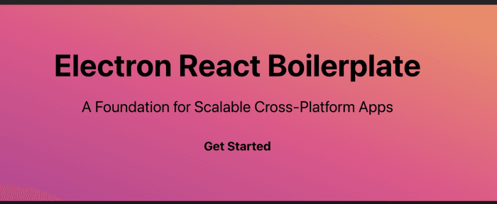Electronreact Boilerplate Package Auto Update 